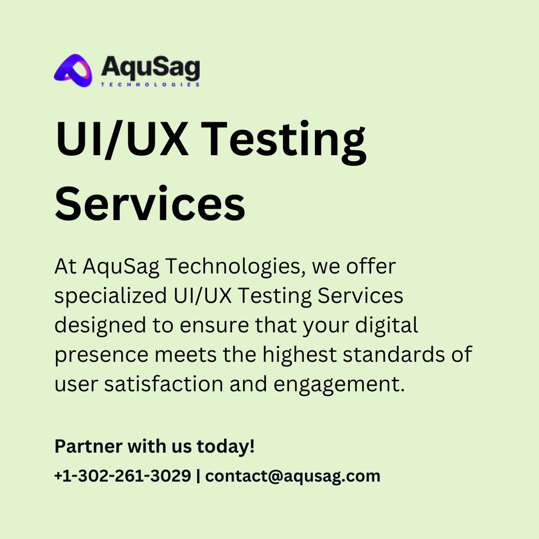 UI/UX Testing Services: Perfecting User Experience Design UI/UX Testing Services: Perfecting User Experience Design